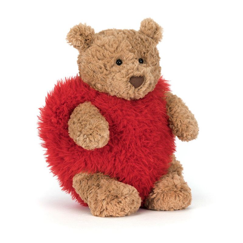 Bartholomew Bear "Hearthrob". Osito. Jellycat BARL2HE | L'aura Bella